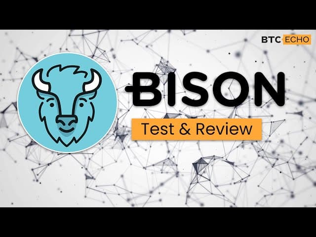 BISON App - Test und Erfahrungen (01/2026) | BTC-ECHO