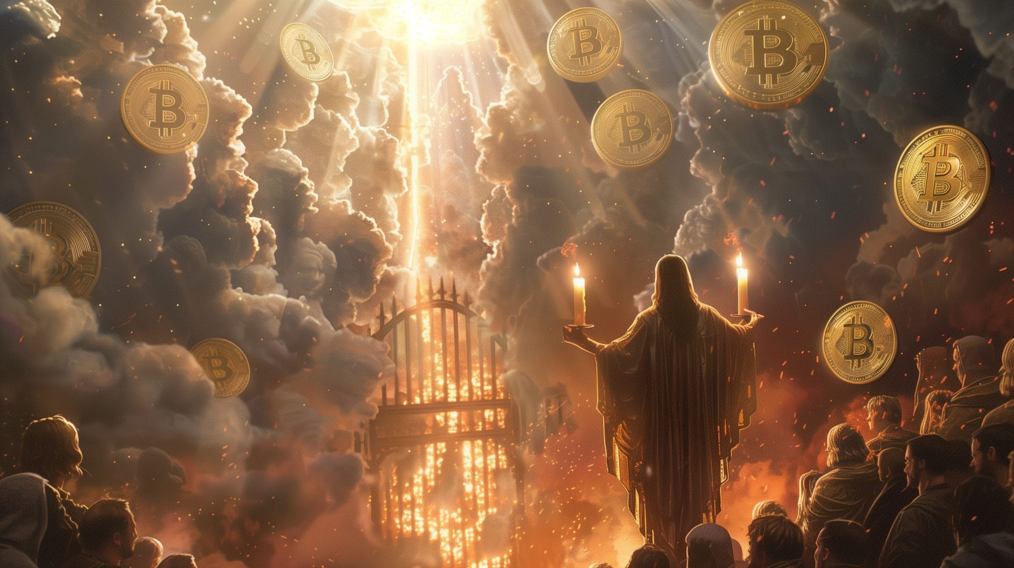 Bitcoin Im Höhenflug Mit Der God Candle Auf 100 000 Dollar